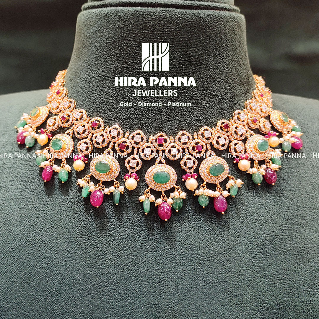 Ruby And Emerald Necklace Designs