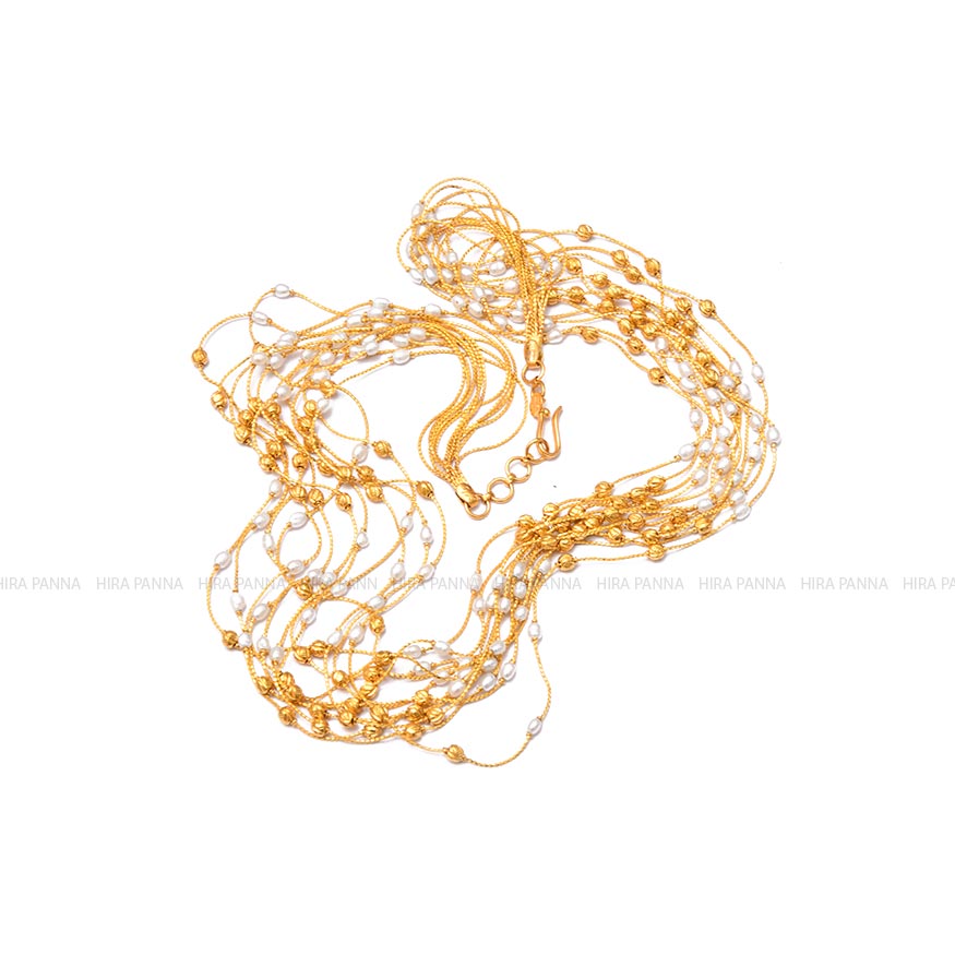Pearl Fancy Mala – Hirapanna Jewellers