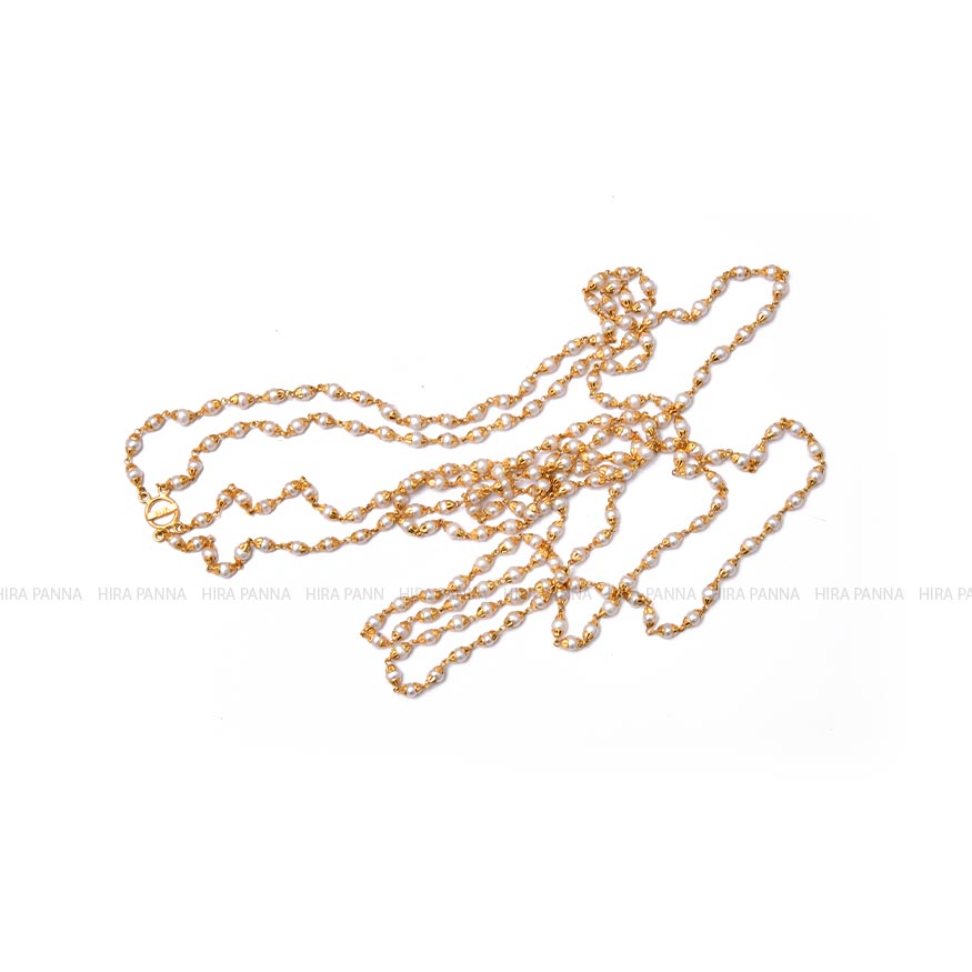 Pearl Fancy Mala – Hirapanna Jewellers