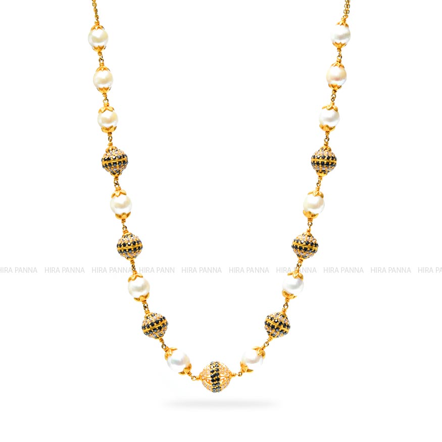 Pearl Fancy Mala – Hirapanna Jewellers