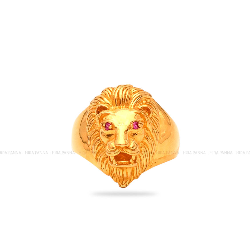 Handmade Lion Ring – Hirapanna Jewellers
