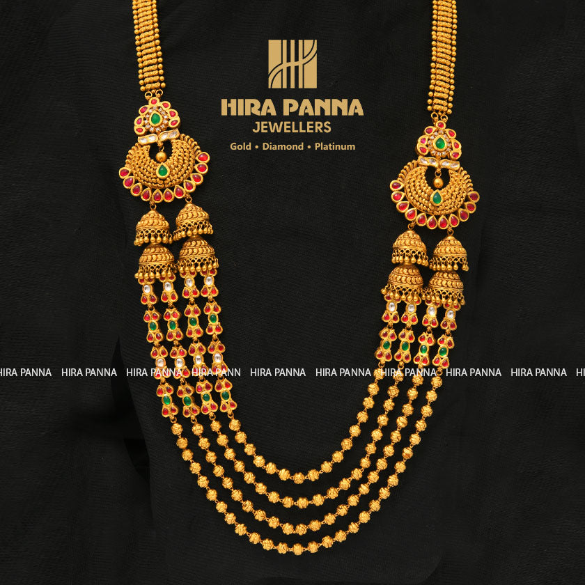 Antique Step Chain Neckwear – Hirapanna Jewellers